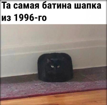 Та самая батина шапка из 1996 го - выпуск №1377064